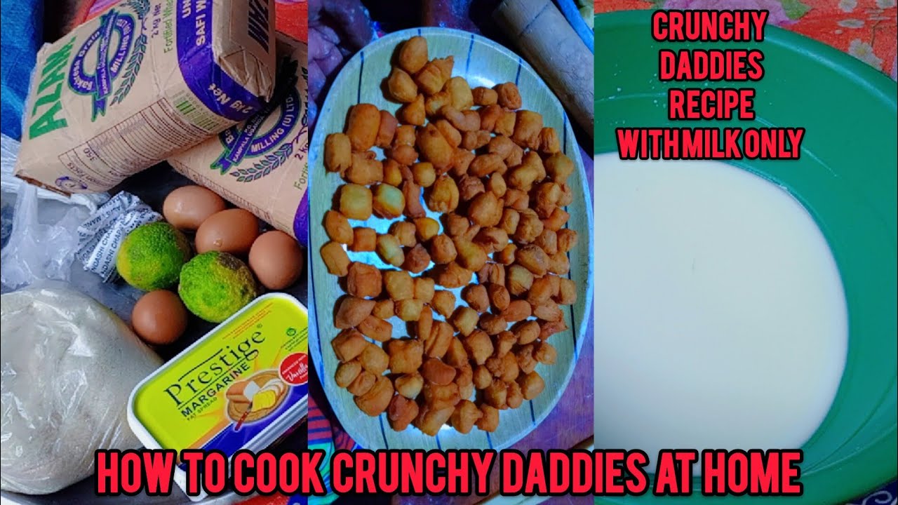 How to make Crunchy daddies in my African home. #viralvideo #howto # ...