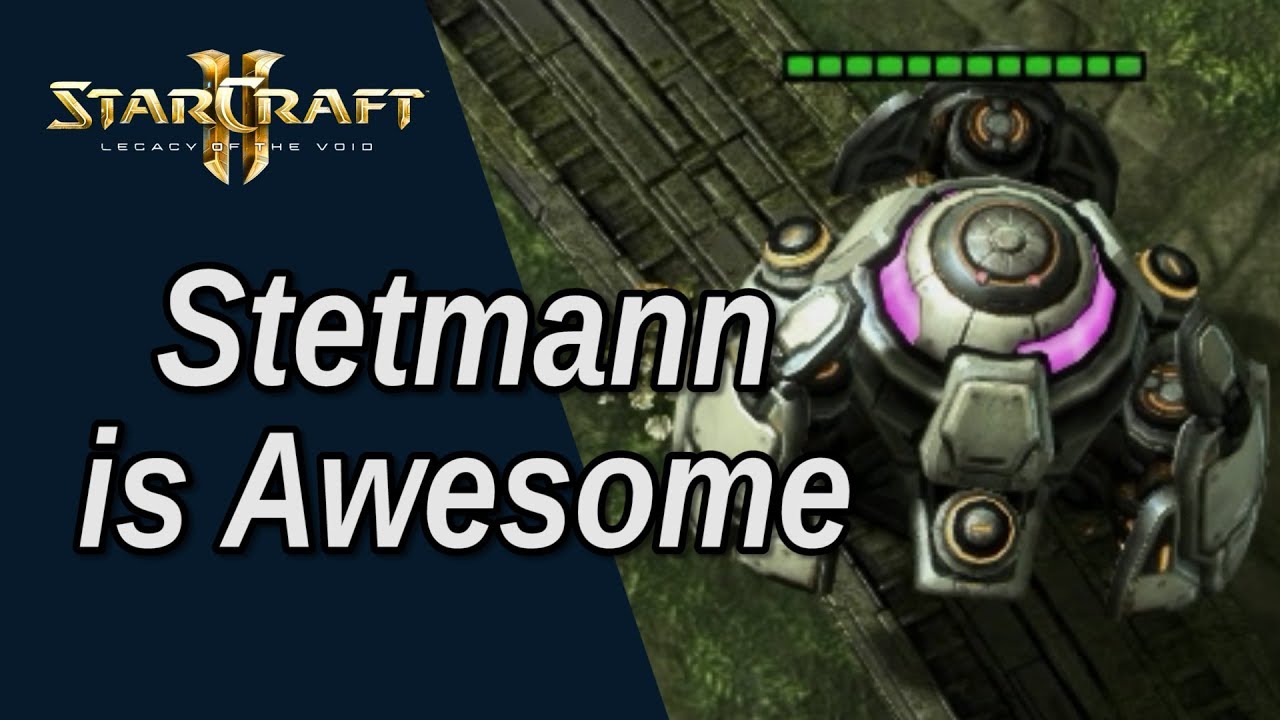 Stetmann is Awesome - StarCraft II Co-op Gameplay - YouTube