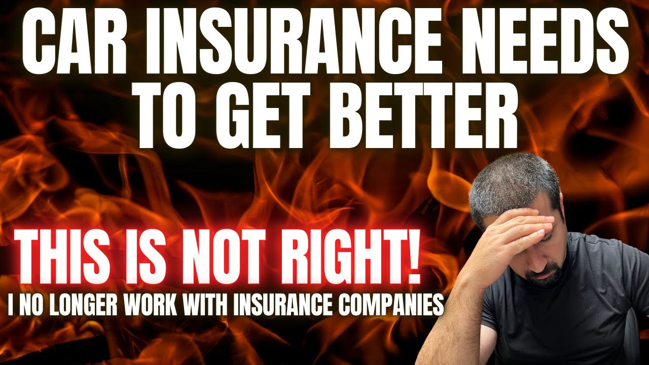 Car Insurance Needs to Get BETTER! THIS IS NOT RIGHT! - YouTube