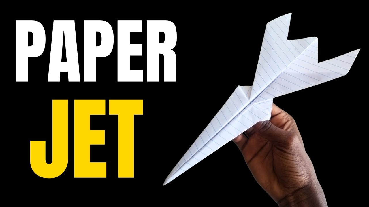 How to Make Ultra Speed Paper Airplane | Best Origami Paper Airplane ...