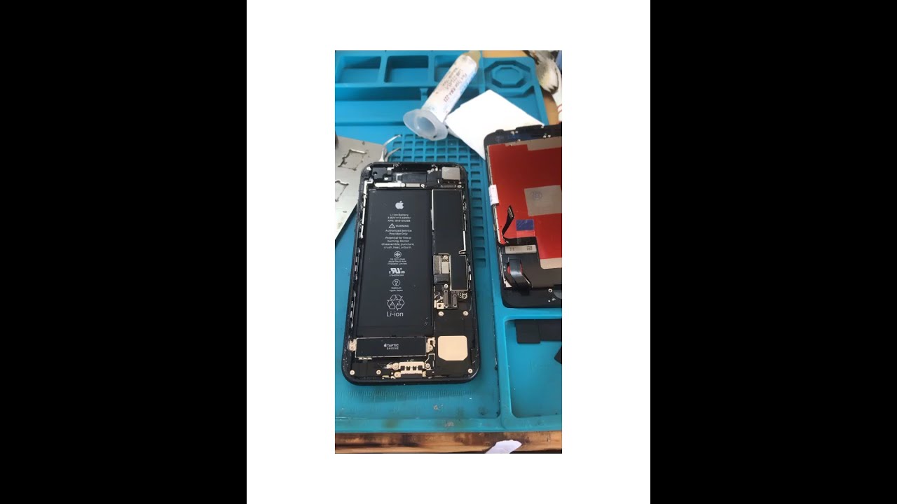 Iphone 7 LCD blank atau no display - YouTube