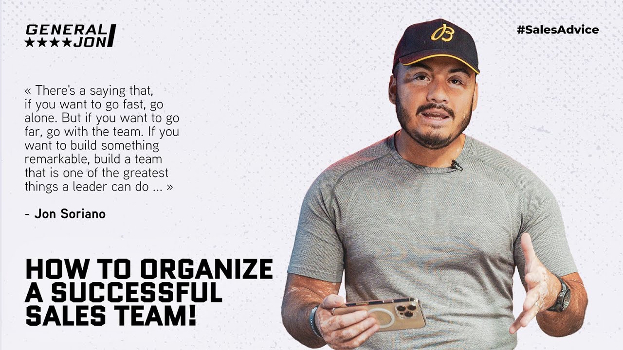 How to organize a successful sales team! - YouTube