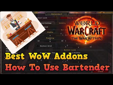 Best WoW Addons Bartender Addon Guide For World of Warcraft - YouTube