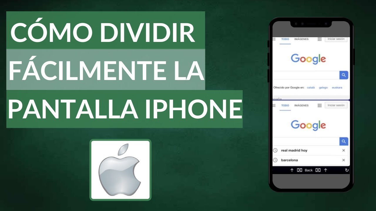 Cómo Dividir la Pantalla de tu iPhone Fácilmente - YouTube