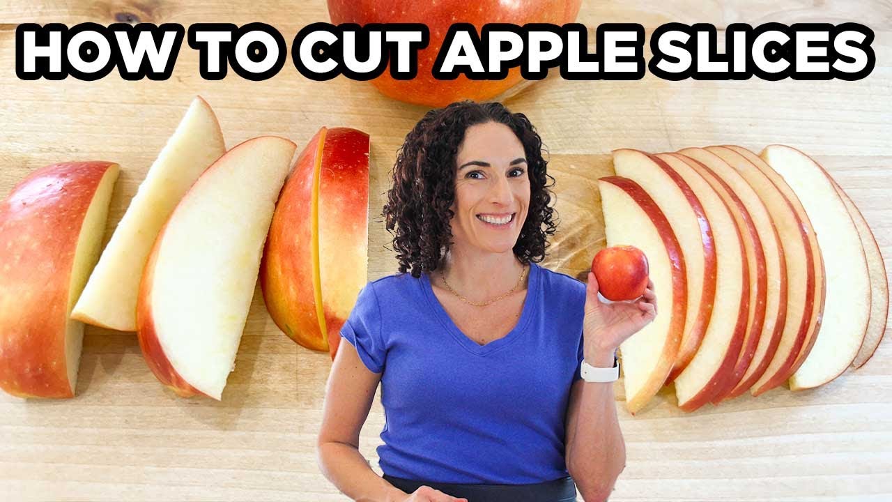 How to Cut Apple Slices for the School Lunchbox - YouTube