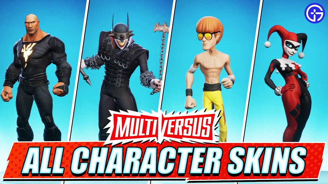 Multiversus - All Characters Skins And Variant Showcase - YouTube