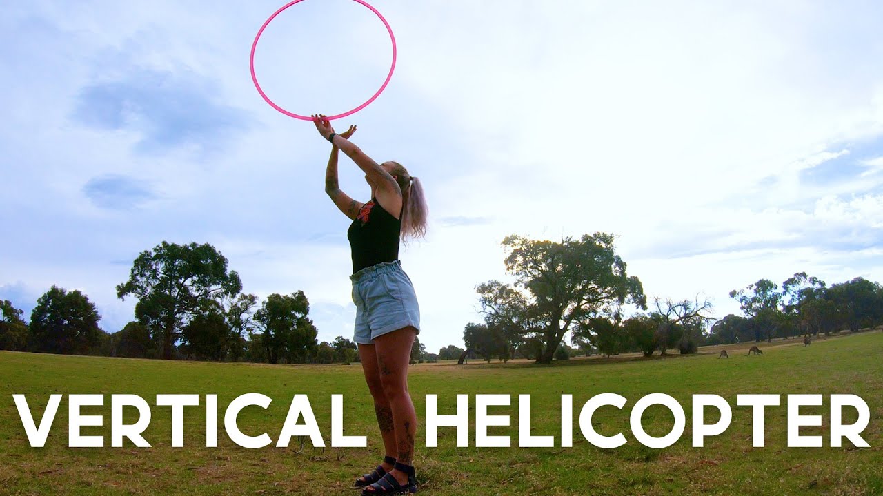 Hula Hoop Tutorial | Vertical Helicopter - YouTube