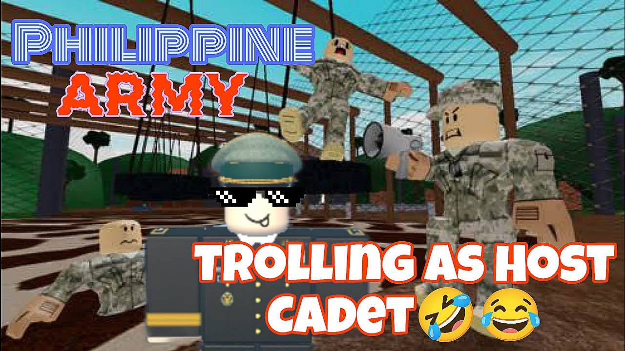 TFA Philippine Army | CADET IS HOSTING!😂 | ROBLOX - YouTube