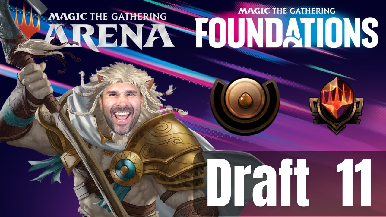 Bronze to Mythic | Foundations | Draft 11 | Gold 4 Start - YouTube