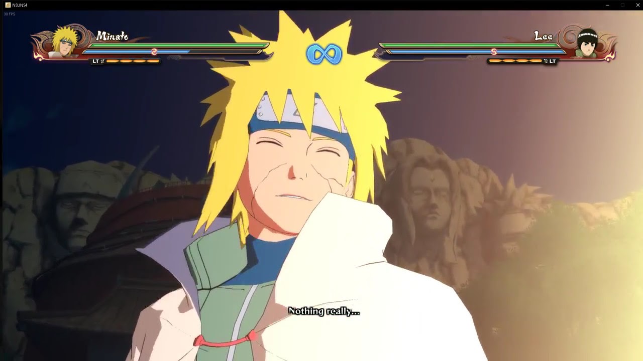 NSUNS4 - Minato Flying Raijin Animation - YouTube