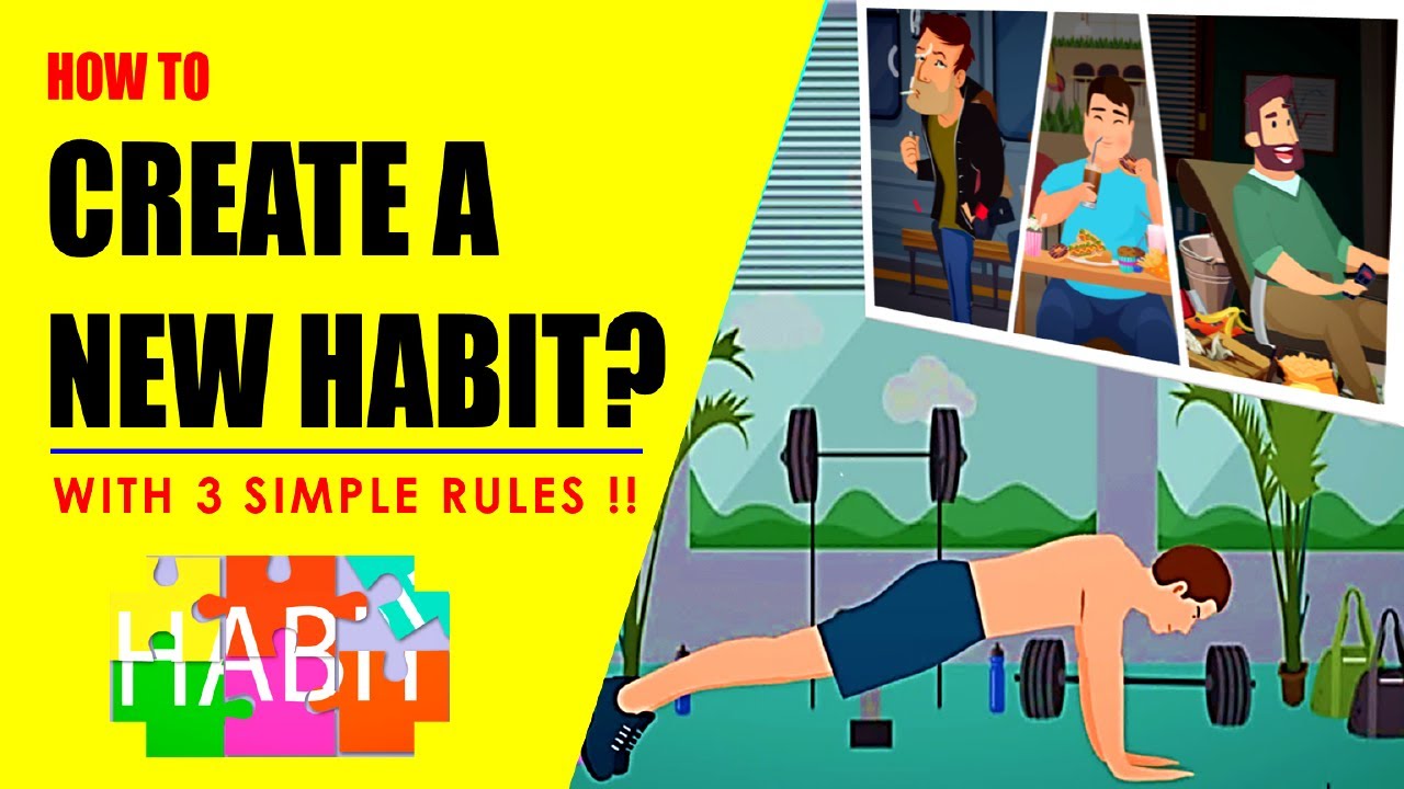 How To Create a New Habit - YouTube