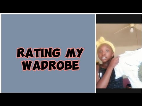 Rating my wardrobe (srry for the wrong spelling) - YouTube