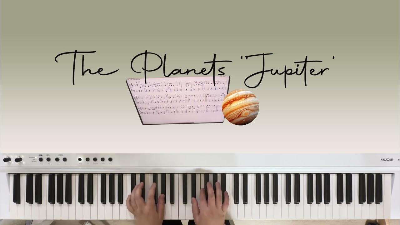 G. Holst (홀스트) - 목성 (Jupiter) / Thaxted (쉬운 악보) - YouTube