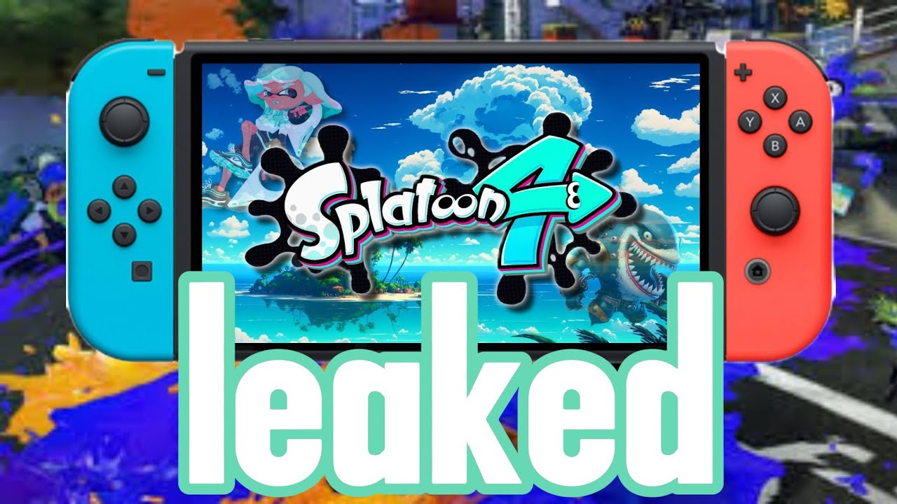Splatoon 4 leaked - YouTube