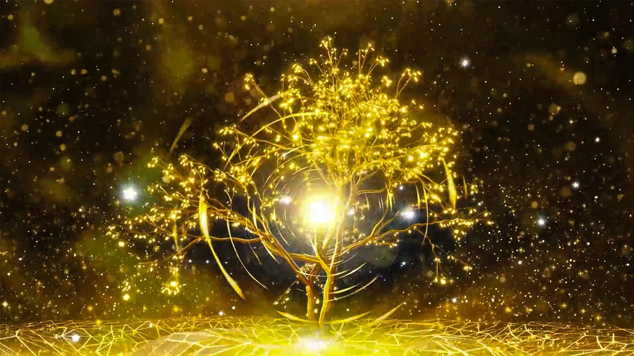 Abundant Golden Tree- Attracts Health, Money and Love - Connects With ...
