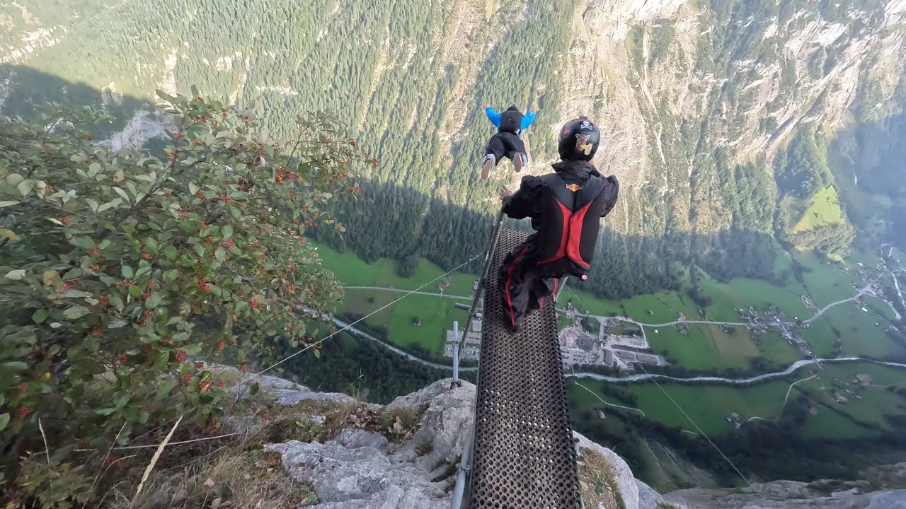 Raw Base Jump from Exit to Landing | 4K | GoPro 11 | High Ultimate ...
