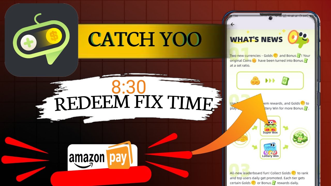 Catch yoo New Update | Catch yoo app me ₹500 ka redeem code kaise le ...