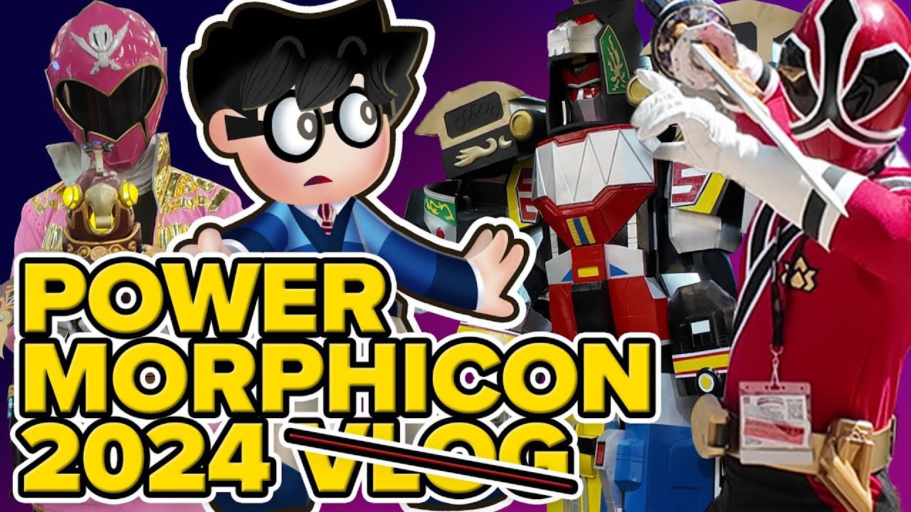 The Largest Power Rangers Convention: Power Morphicon 2024 V̶l̶o̶g̶ ...