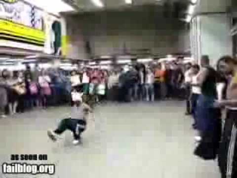 Break Dance Fail (parenting fail) - YouTube