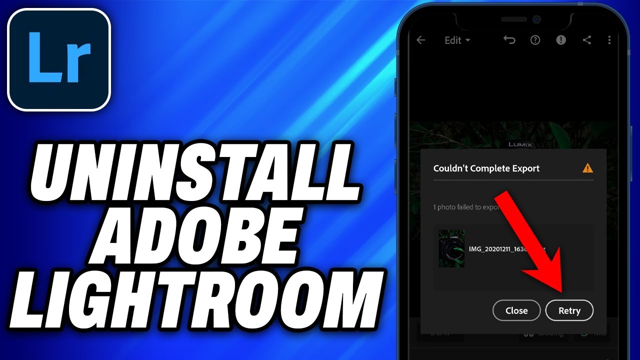 How To Uninstall Adobe Lightroom (2025) - Easy Fix - YouTube