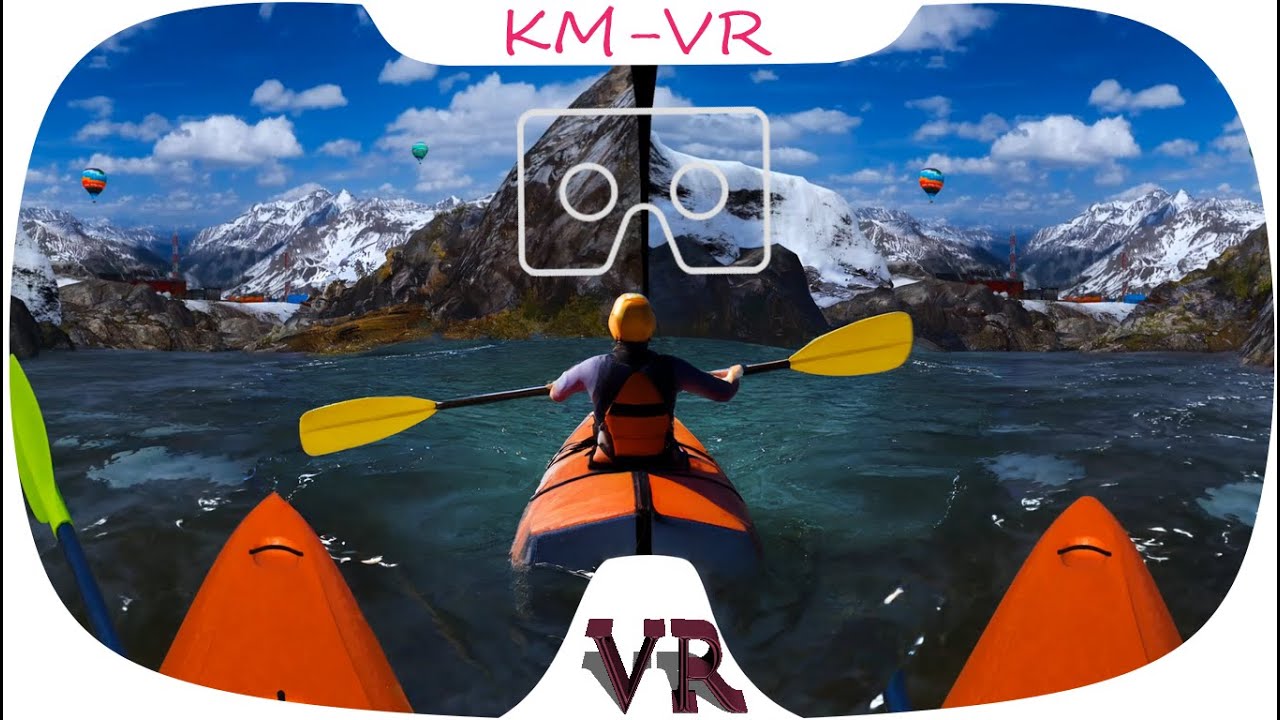 3D vr video Kayak Extreme - YouTube