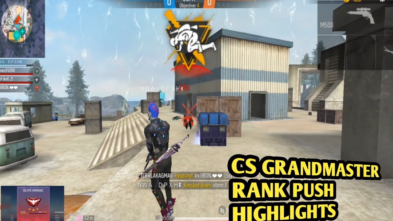 CS Grandmaster Rank push highlights one tap headshots gameplay 🎮 ff # ...