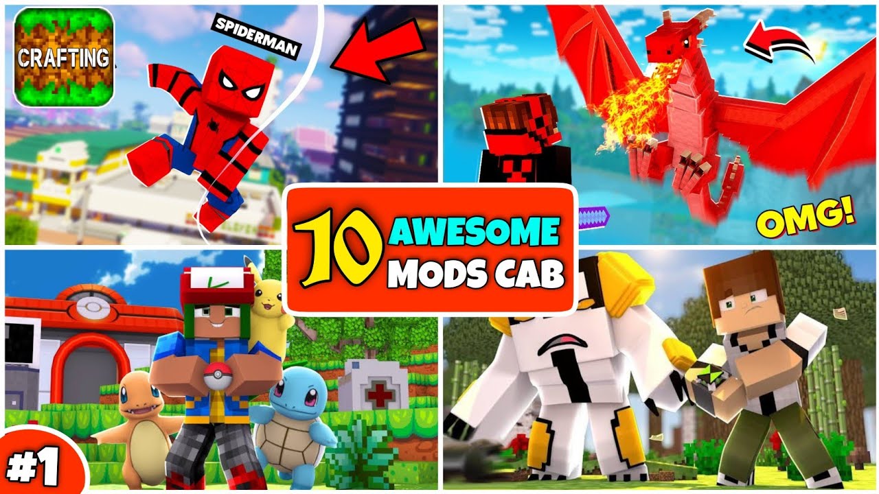 Top 10 Epic Mods For Crafting And Building || Best Mods For Crafting ...