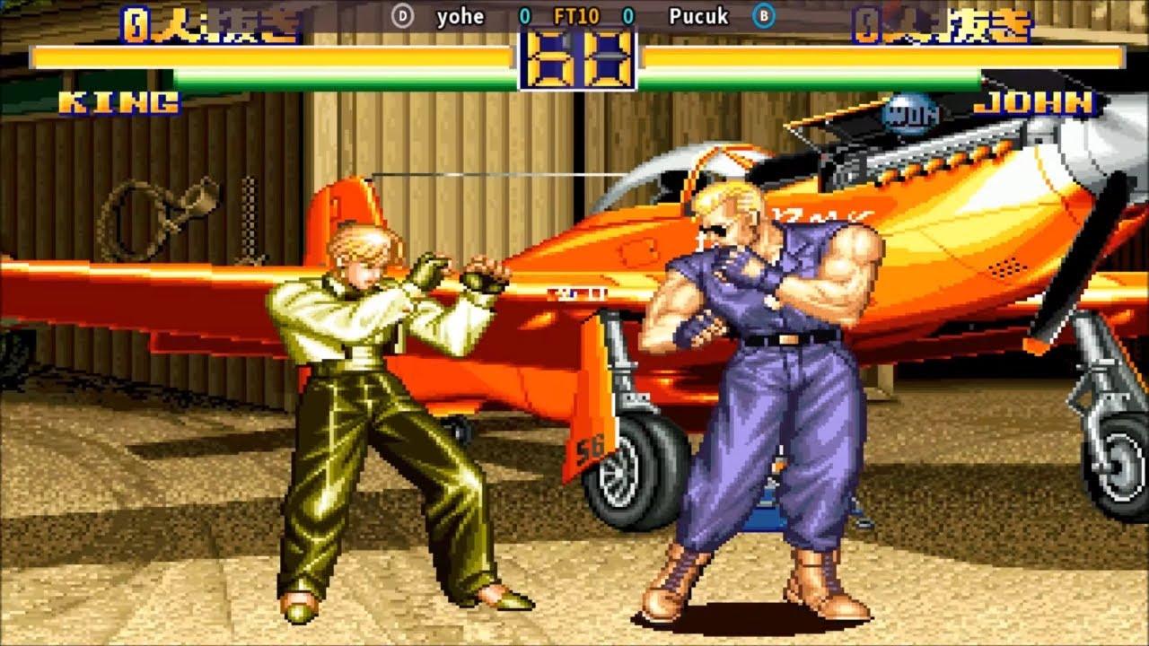 용호의 권 2 Art of Fighting 2 | Fightcade 龍虎の拳2 yohe (cn) vs Pucuk (jp ...