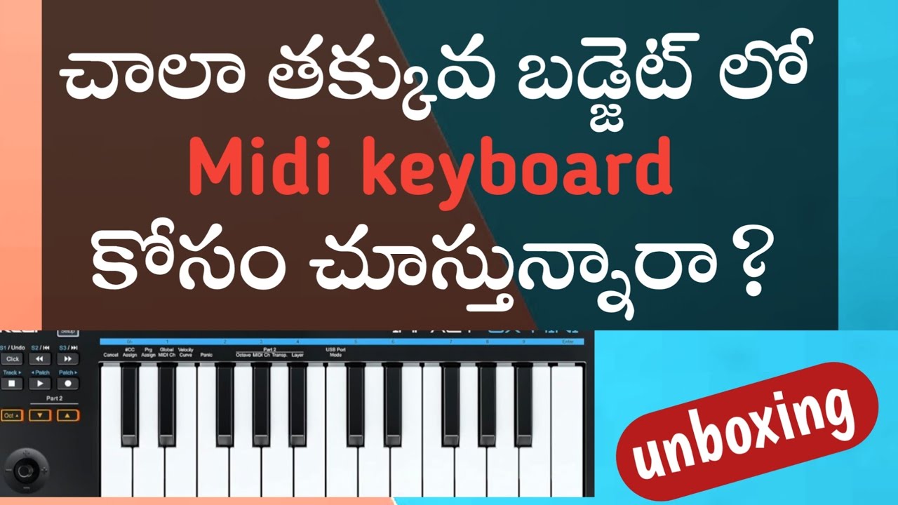 Unboxing nektar impact gx mini midi keyboard for music productions the ...