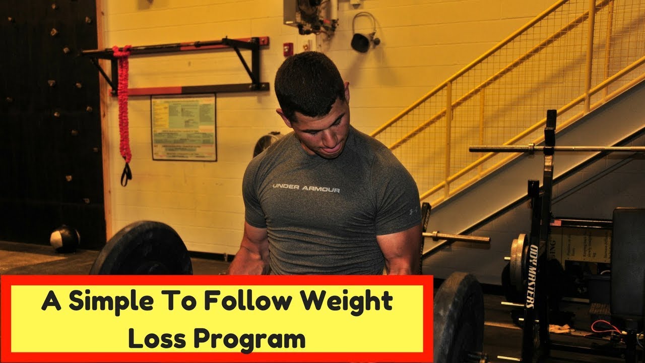 A Simple To Follow Weight Loss Program - How to lose weight - YouTube