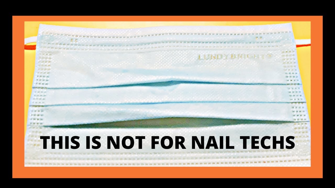 Nail Tech Safety: The BEST protective mask for nail techs| You should ...