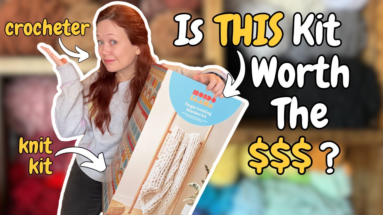 Is This Target Finger Knitting Kit Worth Your Time and Money? - YouTube