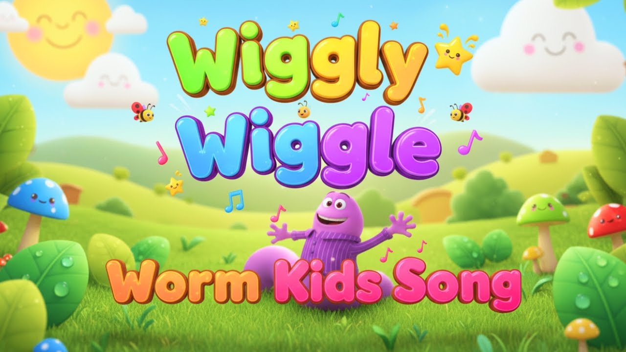 THE WIGGLY WIGGLE WORM SONG - YouTube