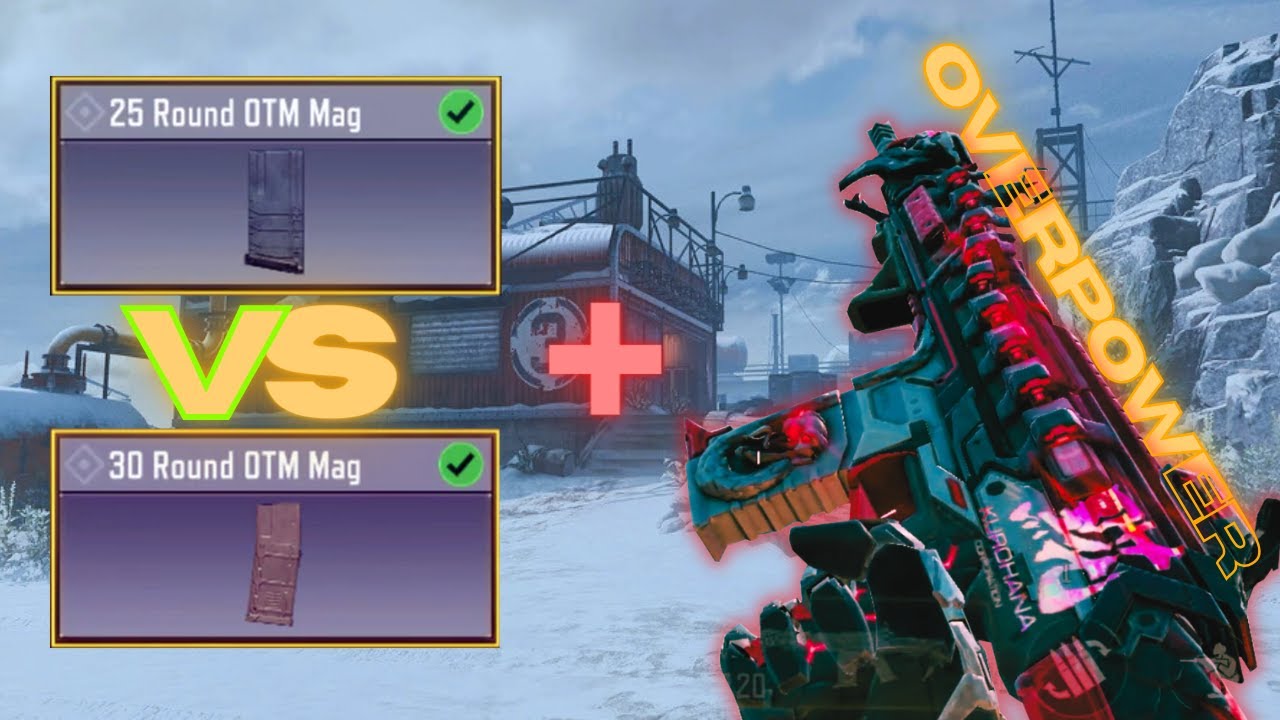 DAMAGE DR-H with 25 OTM Mag VS 30 OTM Mag | BANDINGIN 25 OTM VS 30 OTM ...