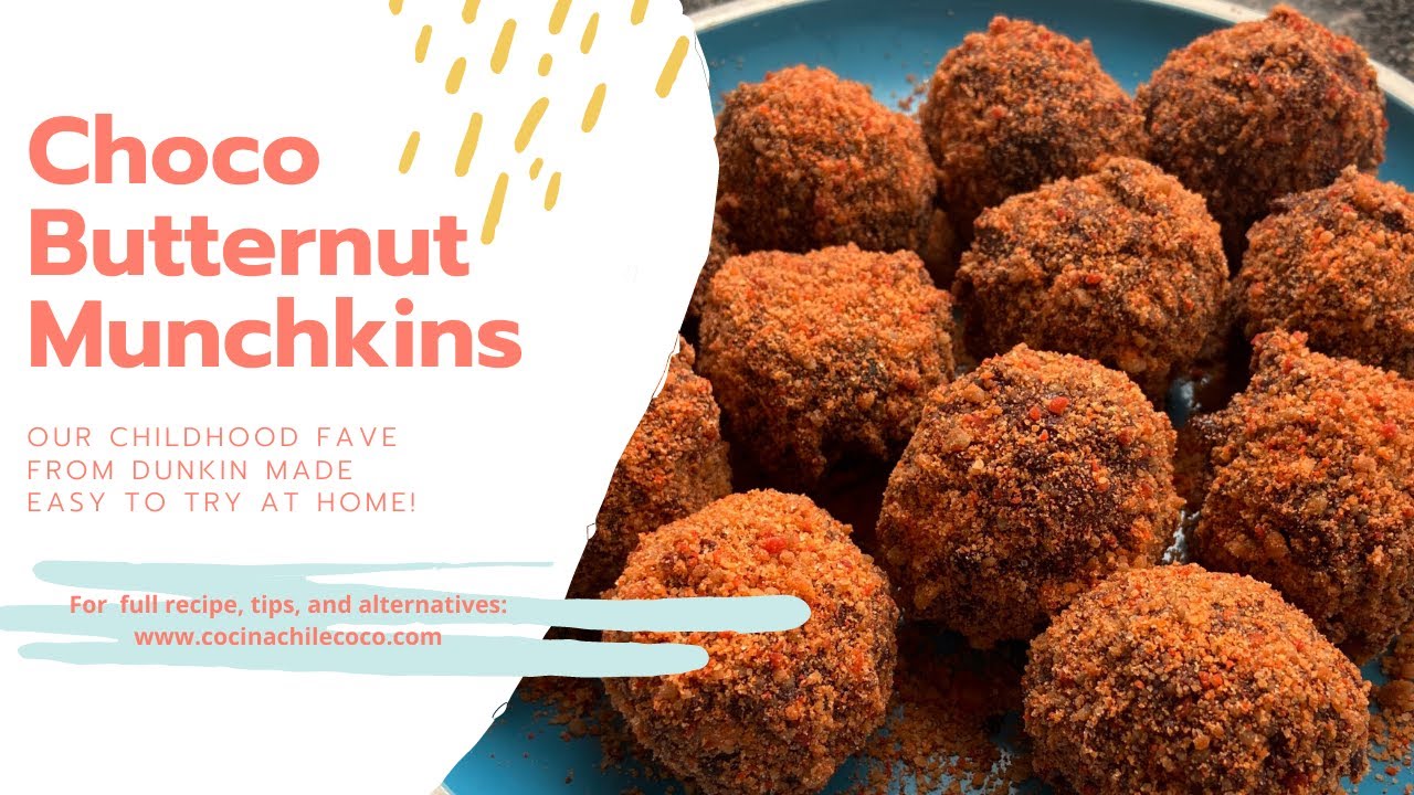 Choco Butternut Munchkins - YouTube