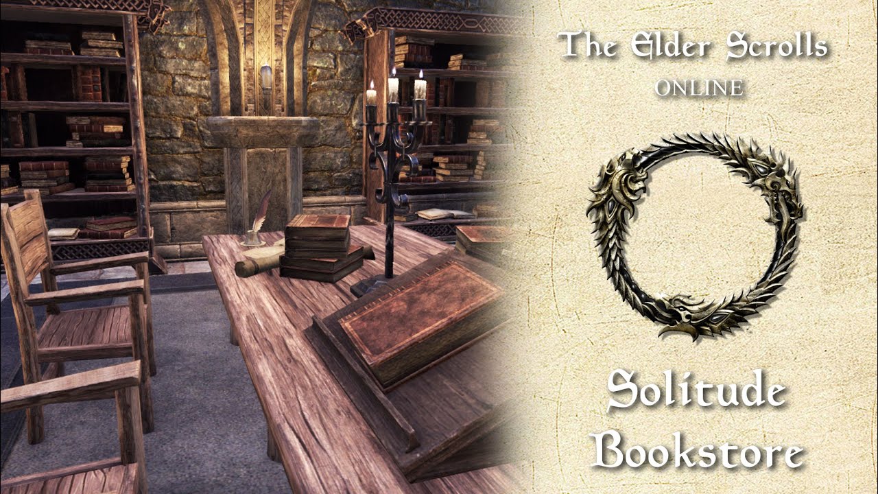 Solitude Bookstore | ESO House Tour | PTS - YouTube