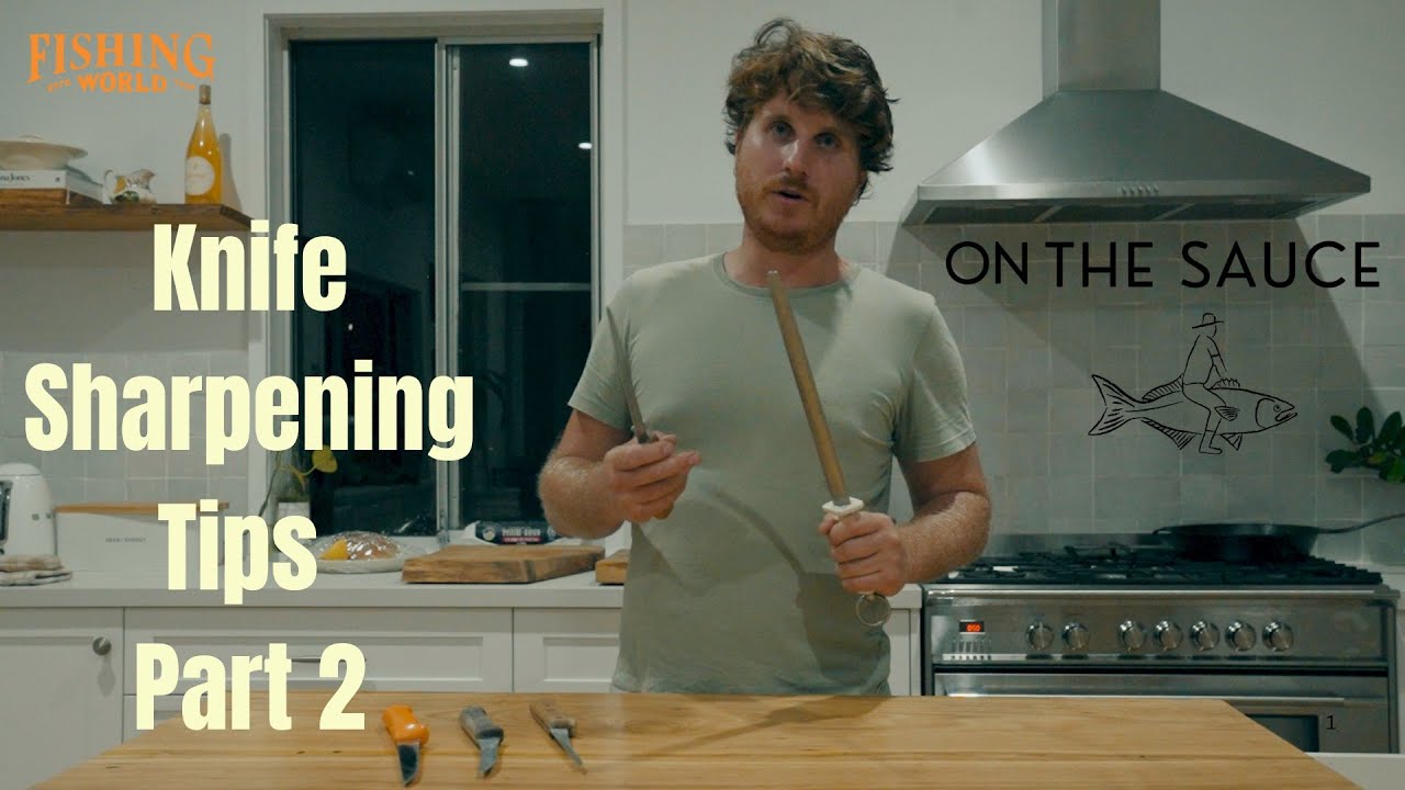 Knife Sharpening Tips – part 2 – how to use a sharpening steel - YouTube