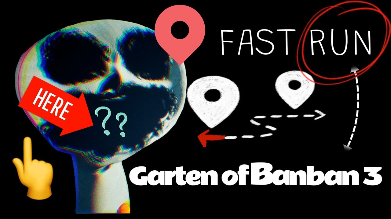 NEW FUST RUN Garten of Banban 3, Speed game pass, top secrets. - YouTube