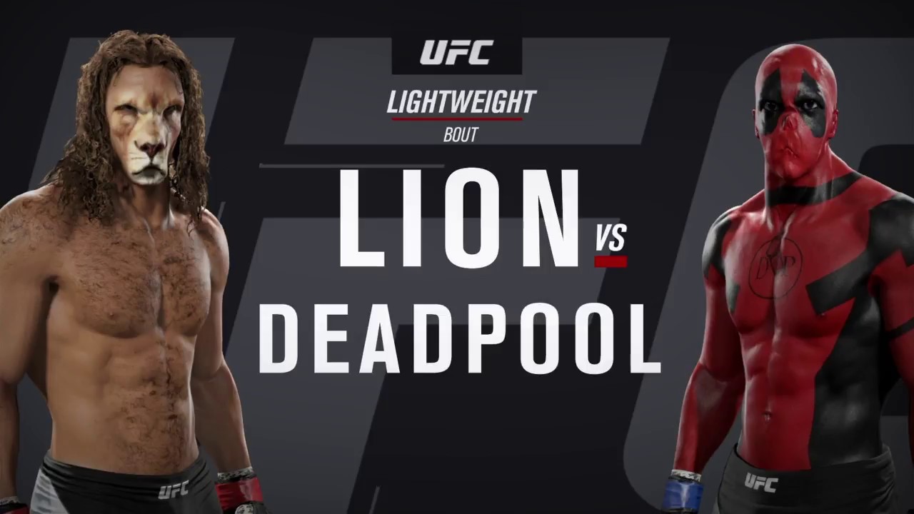 King Lion vs. Deadpool (EA Sports UFC 2) - Crazy UFC 👊🤪 - YouTube