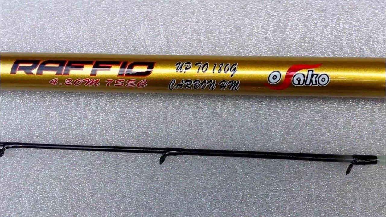 Телефидер за риболов - Osako Raffio 180 gr. Carp Fishing Rod от http://orca-bg.com - YouTube