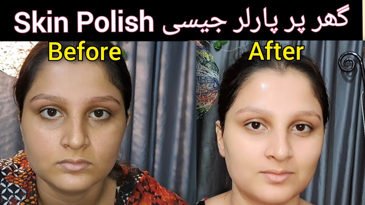 Skin Polish at home || Salon Secret Skin Polish - YouTube