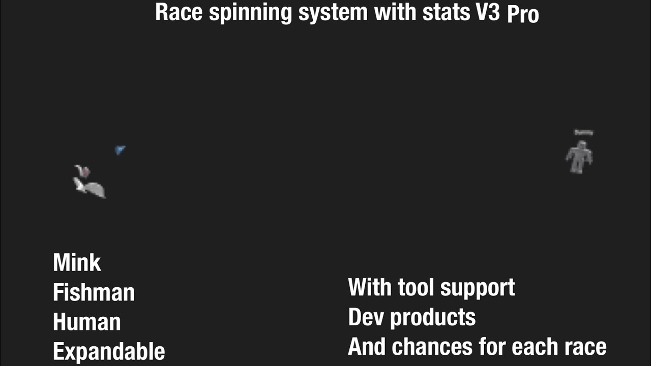 Race system V3 Pro/ How to make a random roll system (Roblox Studio ...