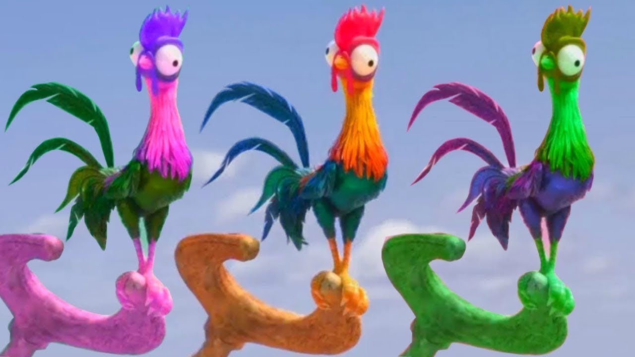 Moana Movie ** Learn Colors With Moana ** Learn Colors For Kids GIANT ...