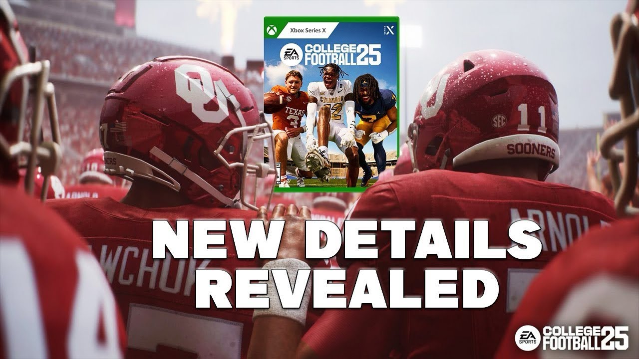 NEW NCAA COLLEGE FOOTBALL 25 DETAILS REVEALED!!! - YouTube