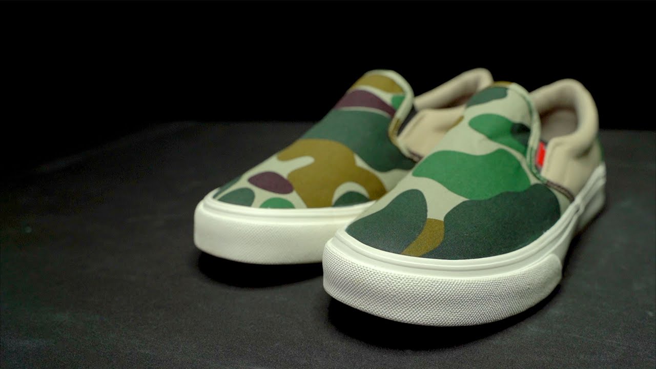 SEPATU PERANG??? WARRIOR SLIP ON CAMO REVIEW - YouTube