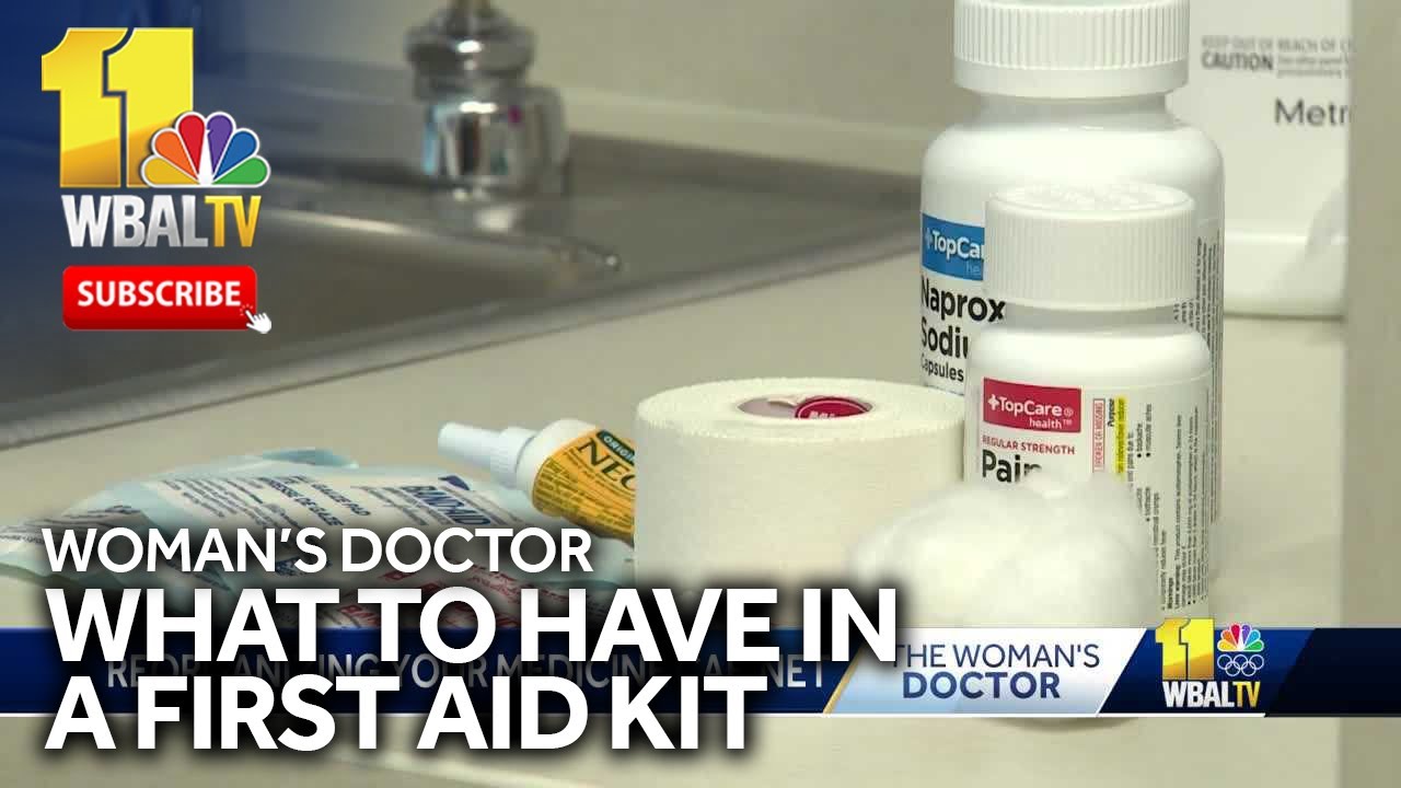 Woman's Doctor: Things you should have in a first aid kit - YouTube