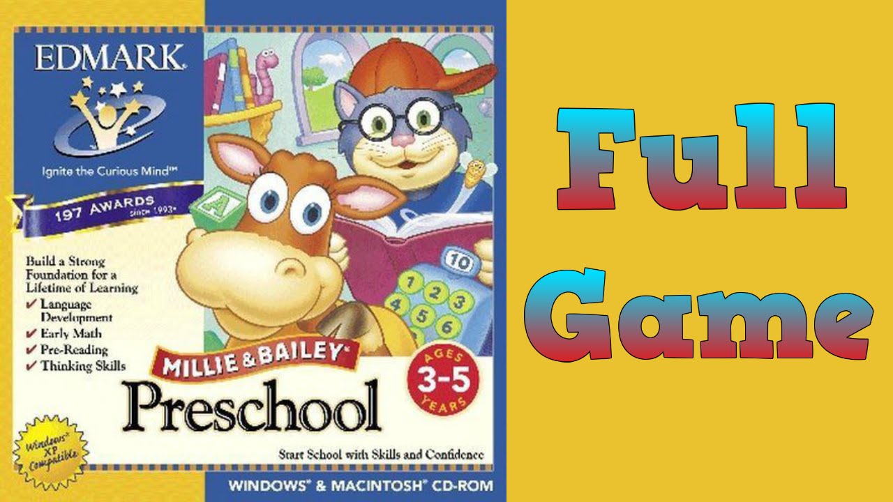 Edmark millie bailey kindergarten education for winmac for 6 4 : agbofi