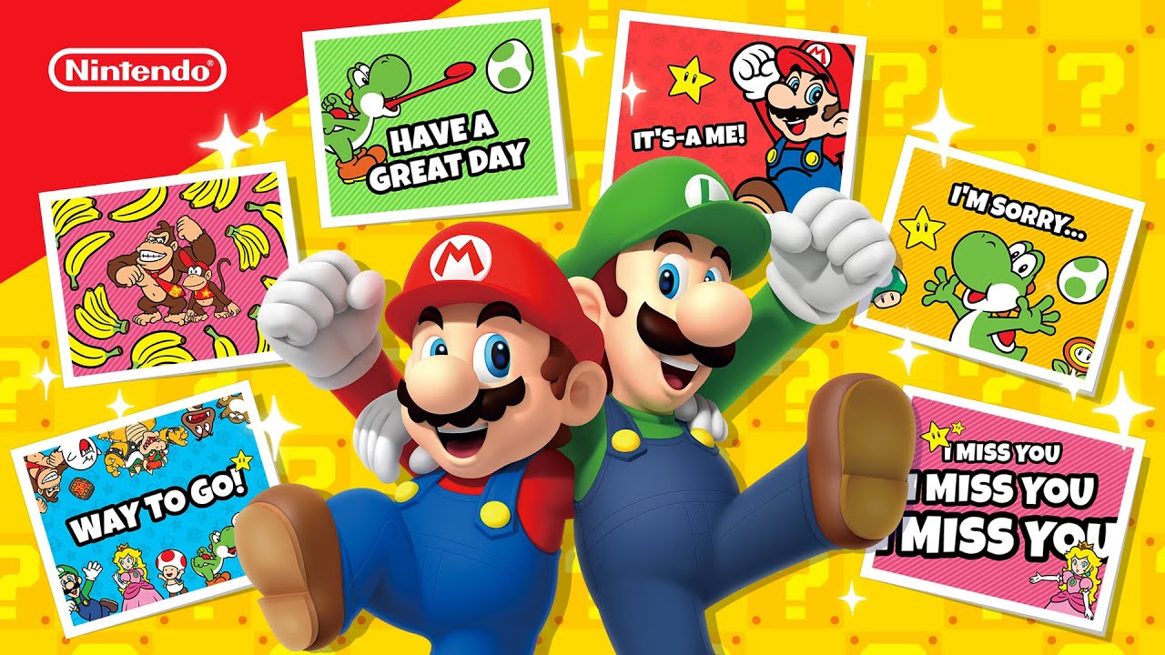 DIY Nintendo Cards! 🤭 | Craft with Mario, Peach & Bowser ...