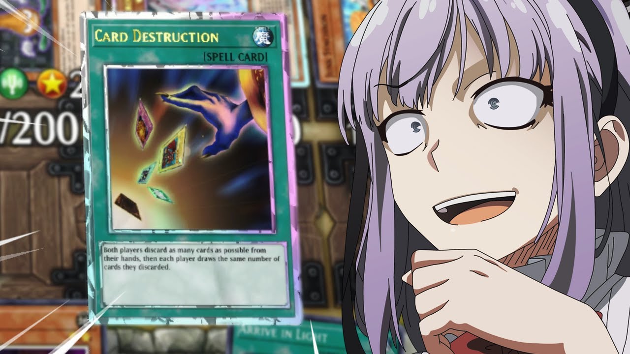 WHEN YOU DRAW A ROYAL FINISH CARD OF DISTRACTION IN YUGIOH MASTER DUEL ...