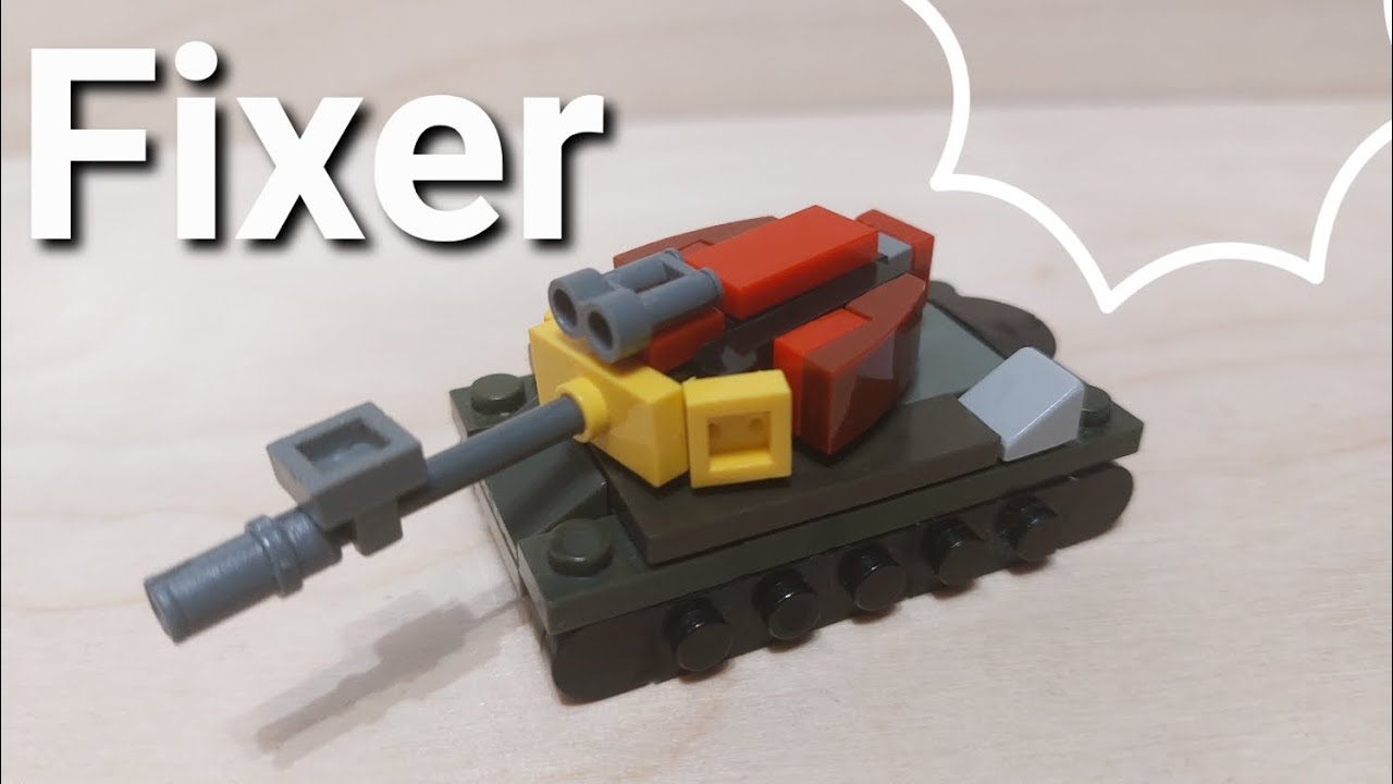 Fixer мини Лего танк! Fixer mini Lego tank! Tanks Blitz, WOT Blitz, Мир ...